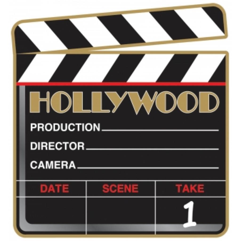 Hollywood Clapper Board Cutout 26cm | Party Party